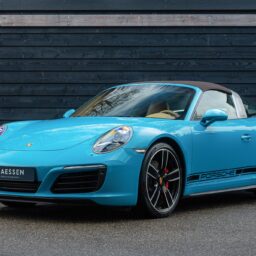 Porsche 911 (991.2) Targa 4S 2016 Miami Blue • Maessen Classics ...