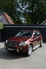 Mercedes-Benz M-class (W164) AMG 63 2006 Carneol red • Maessen Classics ...